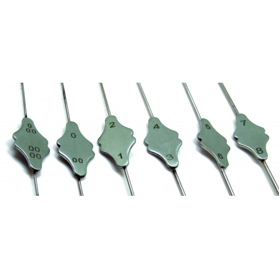 6 Pcs Bowman Lacrimal Probe